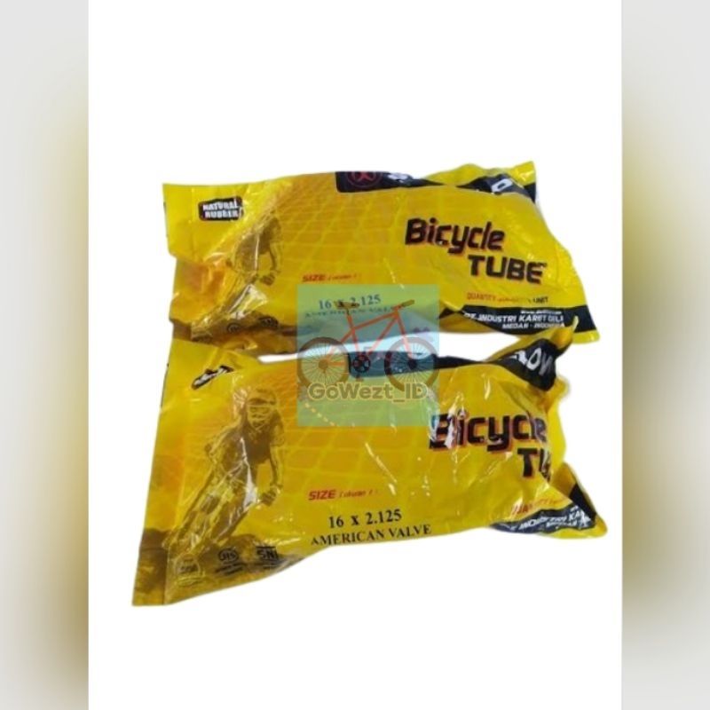Jual Ban Dalam Sepeda Ukuran 16 x 2.125 Pentil Motor AV Swallow Anak BMX Lipat Mini | High ...
