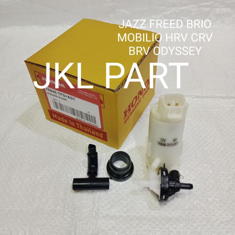 Jual POMPA MOTOR WASHER PUMP AIR WIPER JAZZ S RS GK5 GE8 BRIO MOBILIO ...