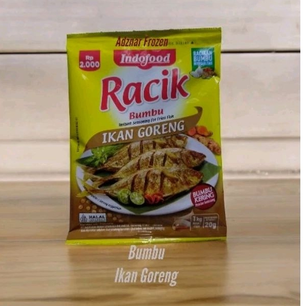 Jual INDOFOOD BUMBU RACIK IKAN GORENG 20GR | Shopee Indonesia