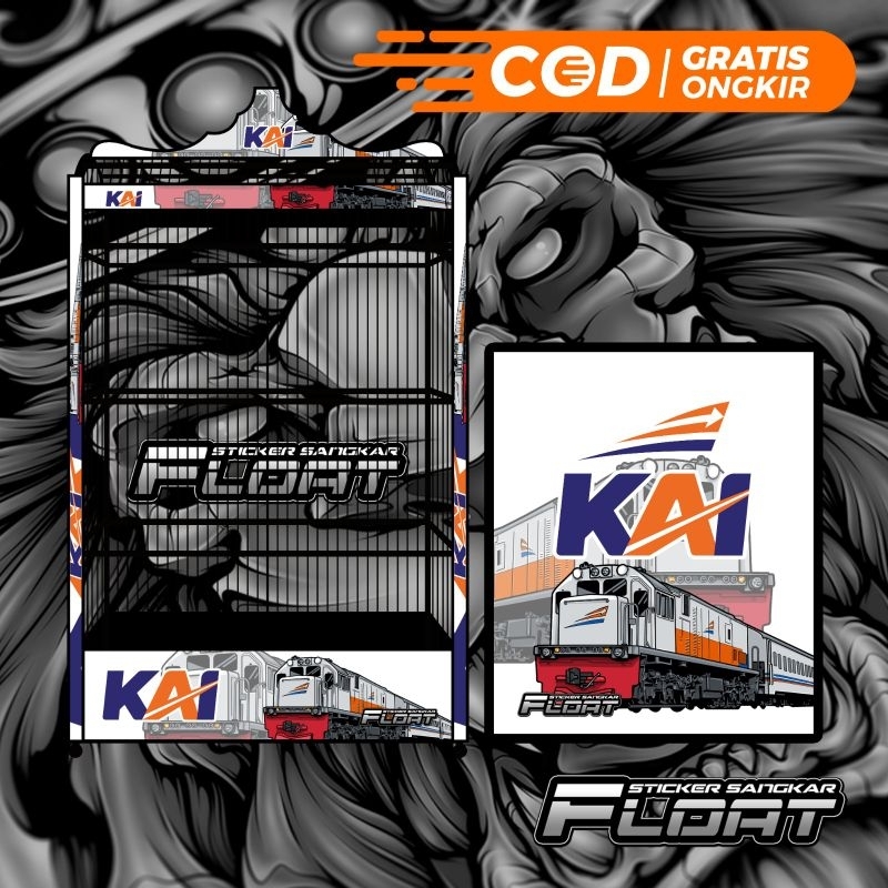 Jual STIKER DECAL SANGKAR KANDANG BURUNG KOTAK REPLIKA BRO DIAMOND ...