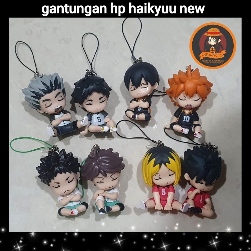 Jual new strap/plug tali hp anime haikyuu | Shopee Indonesia