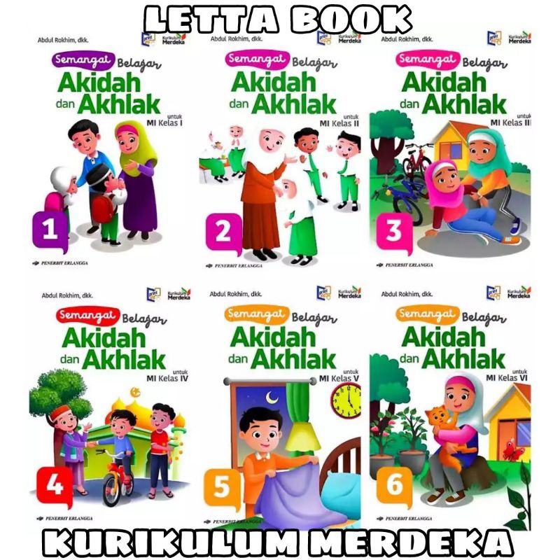 Jual BUKU SEMANGAT BELAJAR AKIDAH AKHLAK KELAS 1 2 3 4 5 6 MI KURIKULUM MERDEKA | Shopee Indonesia