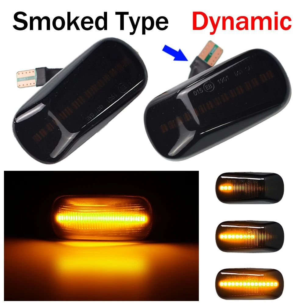 Jual 2Pcs LED Fender Depan Lampu Penanda Sisi Lampu Sein Lampu Untuk ...