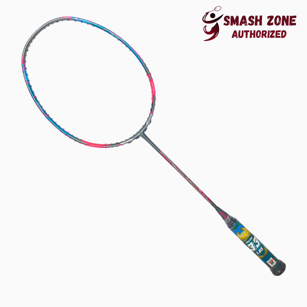 Jual Raket Badminton Power Max Ballistic 20 Original 33 LBS 5U Raket ...