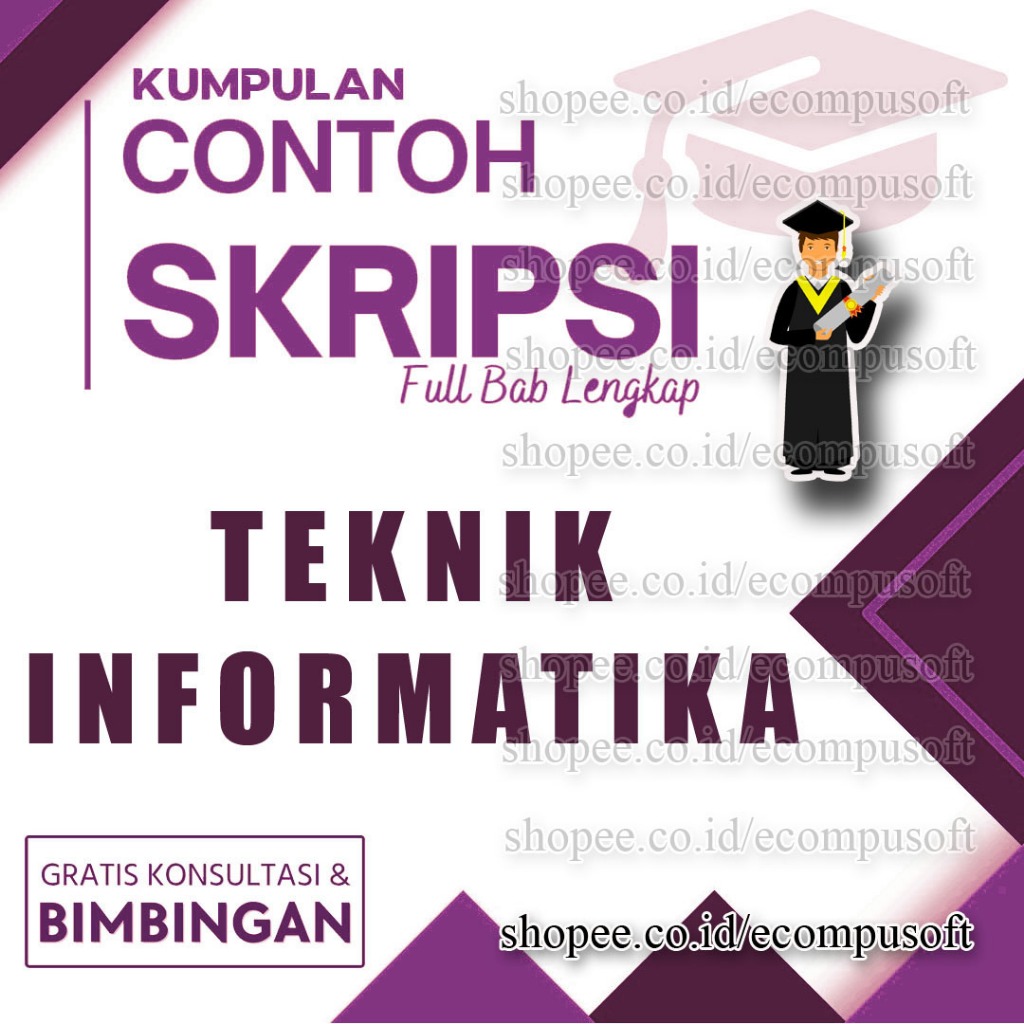 Jual Contoh Skripsi Teknik Informatika | Shopee Indonesia