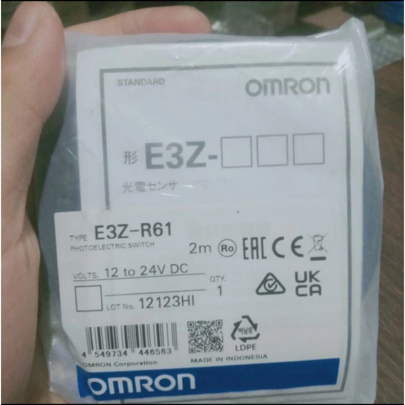 Jual PHOTOELECTRIC SENSOR OMRON E3Z-R61 ORIGINAL ASLI | Shopee Indonesia
