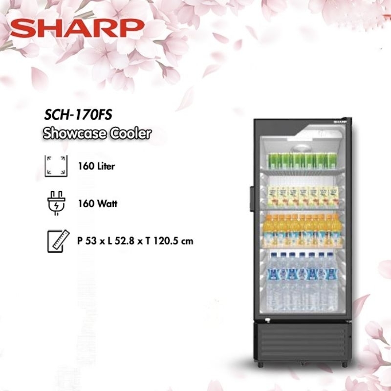 Jual Showcase Sharp SCH-170FS | Shopee Indonesia