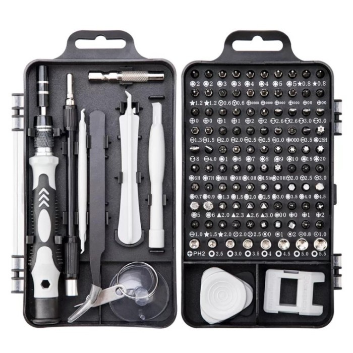 Jual Obeng Set 115 IN 1 Multifungsi / Obeng Full Set Reparasi Alat ...