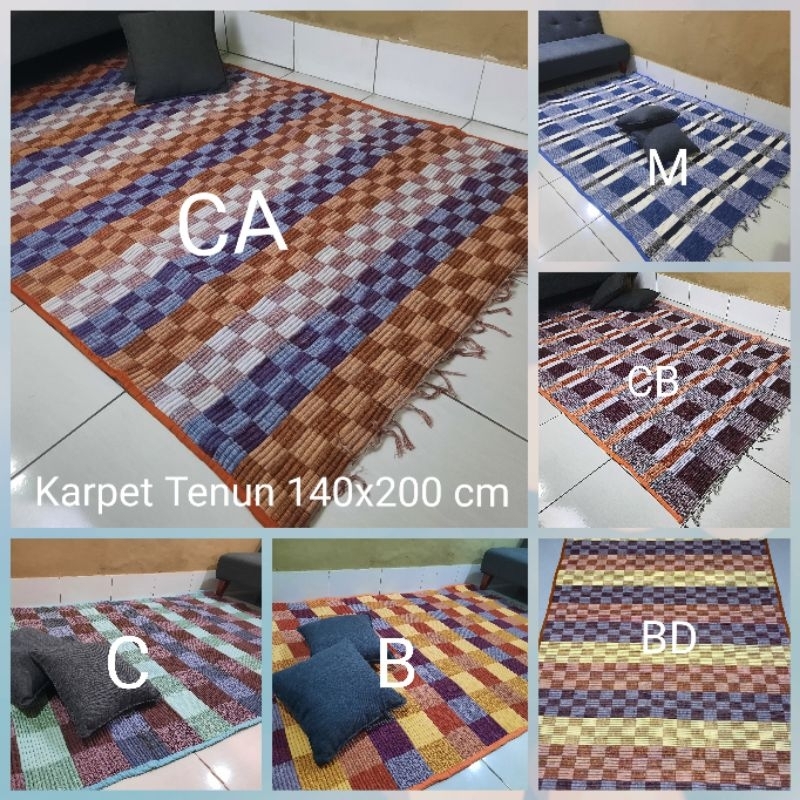 Jual Karpet Tikar Tenun Sumbu Empuk | Shopee Indonesia