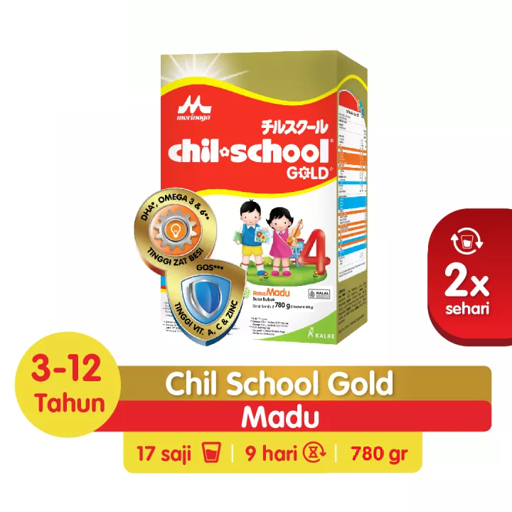 Jual CHIL SCHOOL Gold Madu 780g - Susu Pertumbuhan Anak Usia 3 - 12 ...