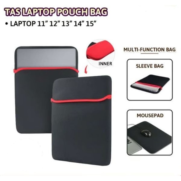 Jual SOFTCASE LAPTOP / SLEEVE CASE NOTEBOOK 12" 14" 15.6" | Shopee ...