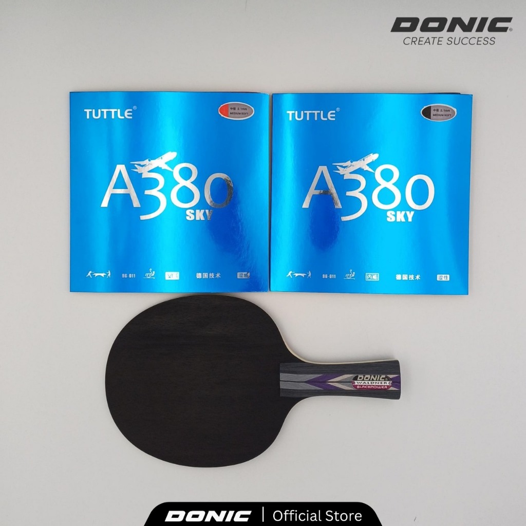 Jual Donic Bat Pingpong Black Power kombinasi karet china set | Shopee ...