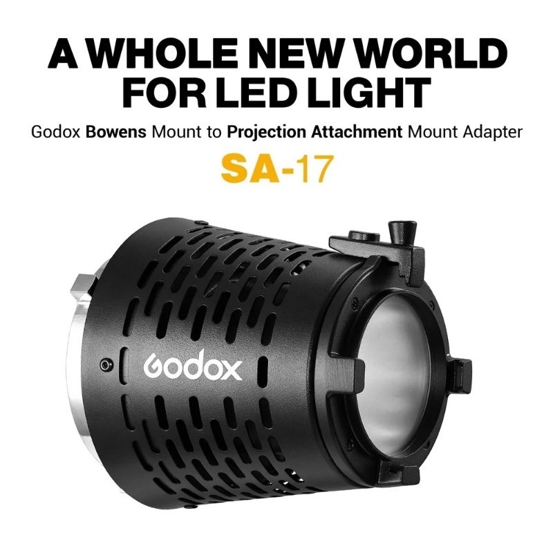 Jual GODOX SA17 / SA-17 Bowens Mount To Projection Attachment Mount ...