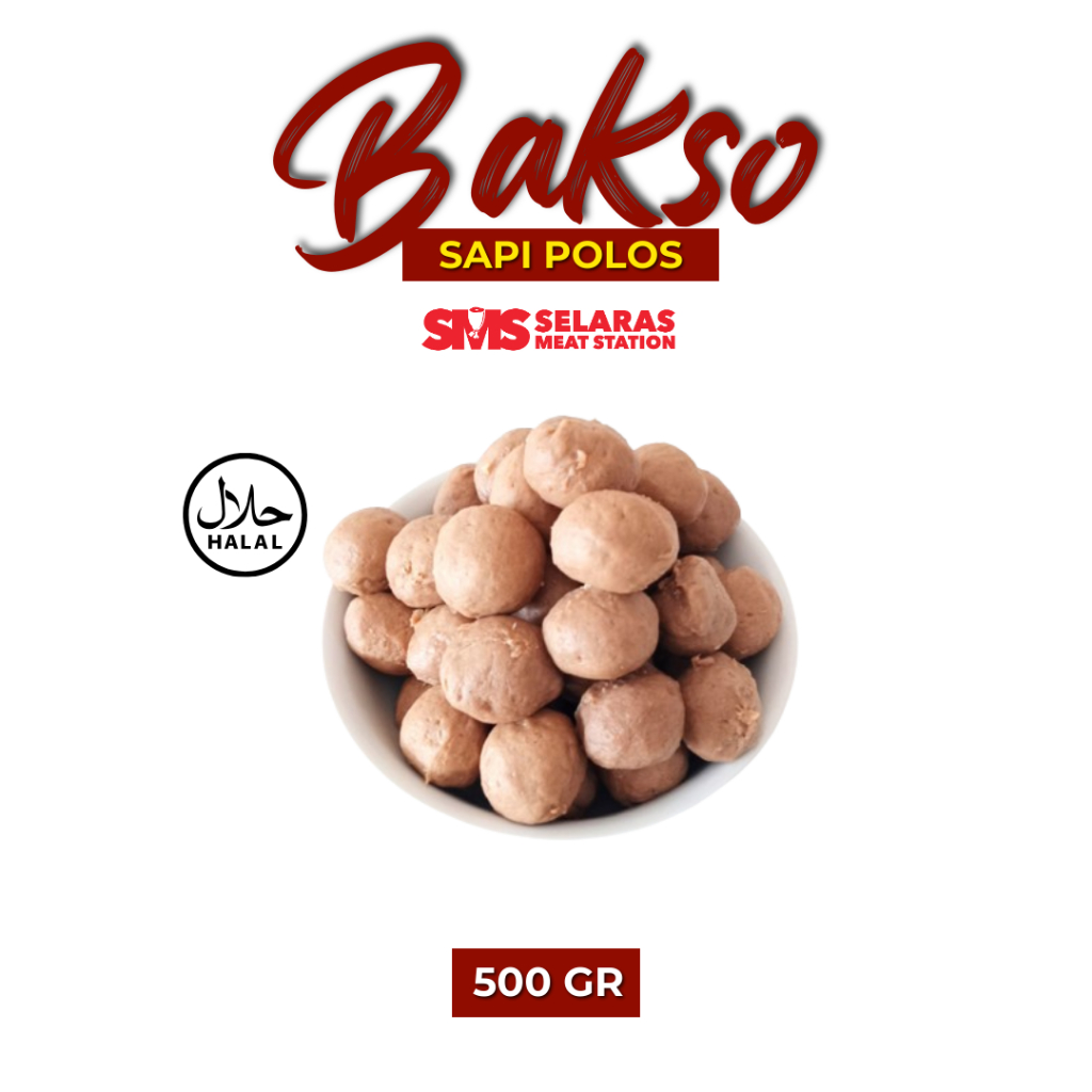 Jual Akai Bakso Sapi Polos Isi 50 pcs 500 gr Frozen Tangerang | Shopee Indonesia