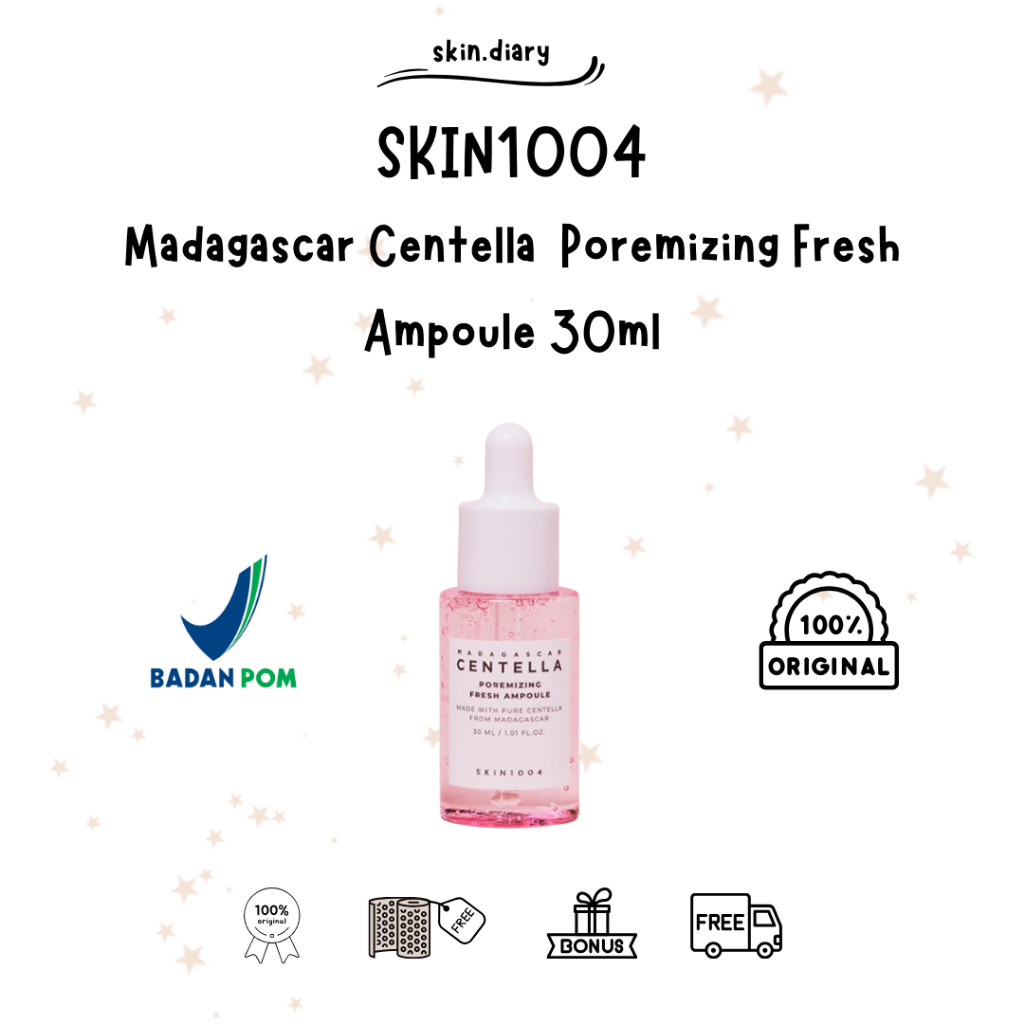 Jual (BPOM) SKIN1004 Madagascar Centella Poremizing Fresh Ampoule 30ml ...
