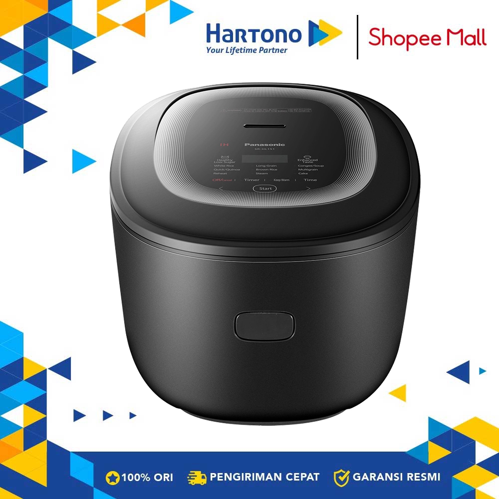 Jual Panasonic Low Sugar Induction Rice Cooker SR-HL151KSR | Shopee ...