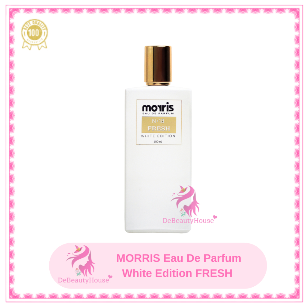 Jual MORRIS Eau De Parfum White Edition FRESH 100ml | Shopee Indonesia