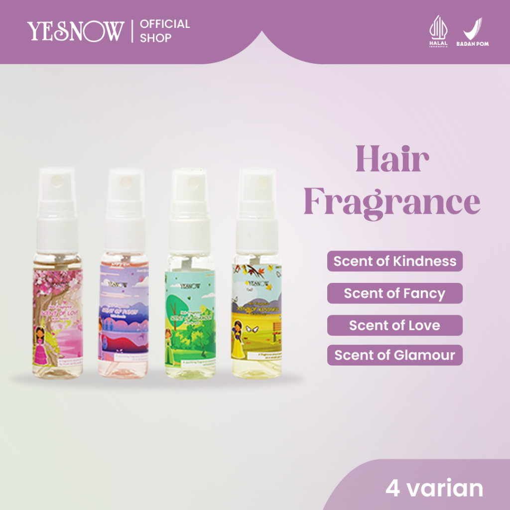 Jual Hair Fragrance With Keratin Yesnow - Parfum Rambut Keratin Anti Lepek & Bau | Shopee Indonesia