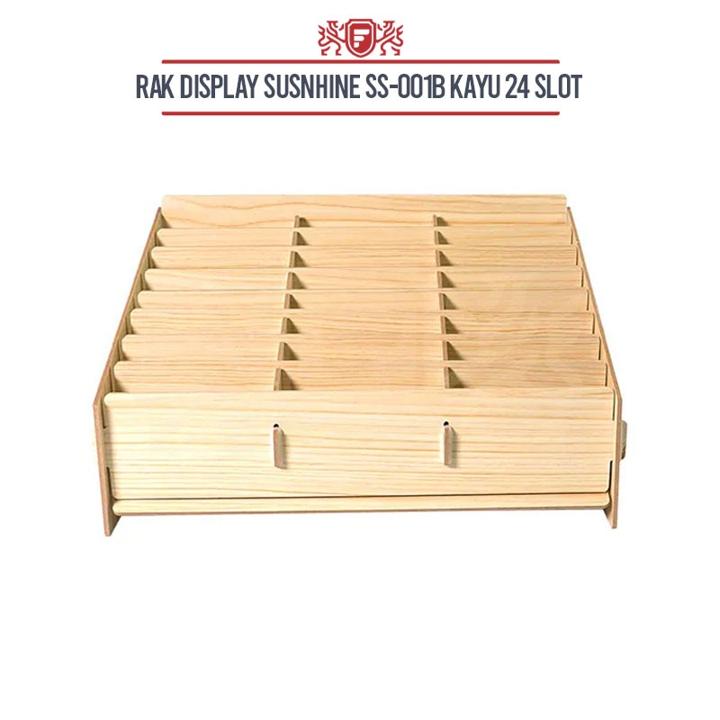 Jual Rak Display Sunshine SS-001B Kayu 24 Slot / Box Display Serbaguna ...