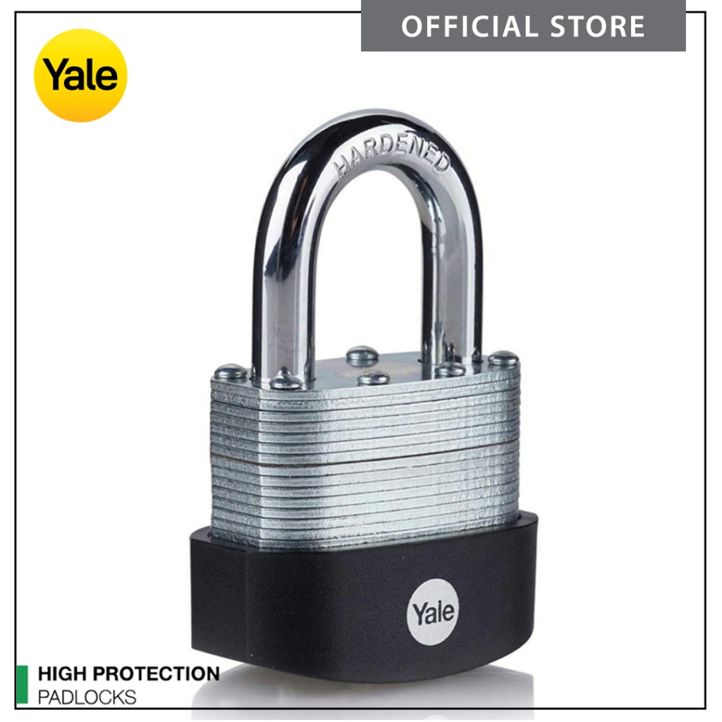 Jual YALE Gembok Pagar Y125B/50/129/1 Laminated Steel Series - Tahan ...