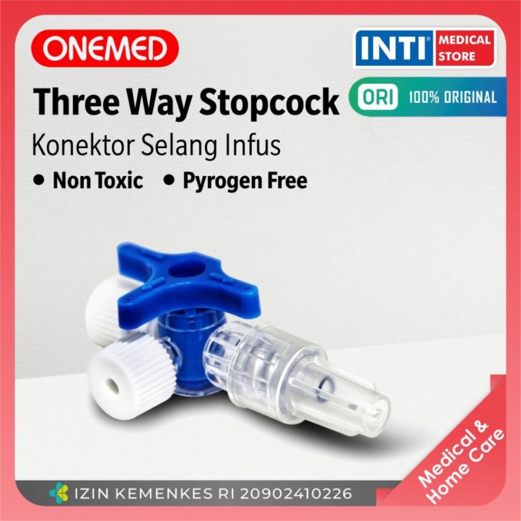 Jual Onemed | Three Way Stopcock | Konektor Slng Infus 3 Arah | Shopee ...