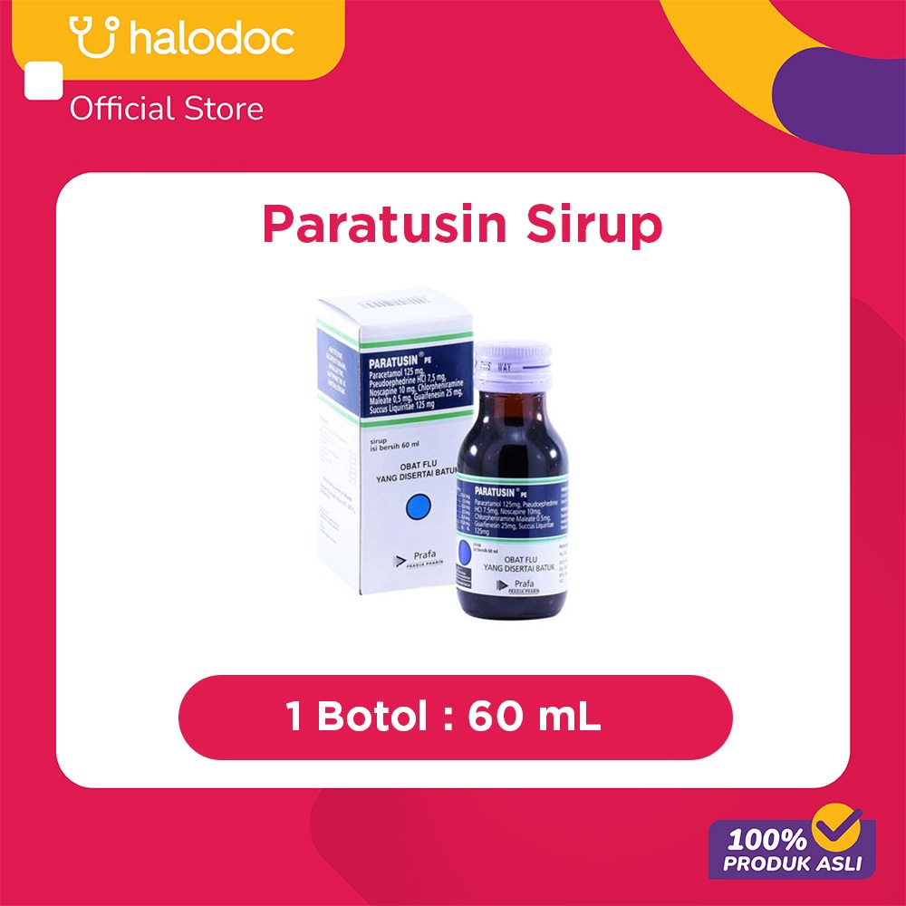 Jual Paratusin Sirup 60 ml | Shopee Indonesia