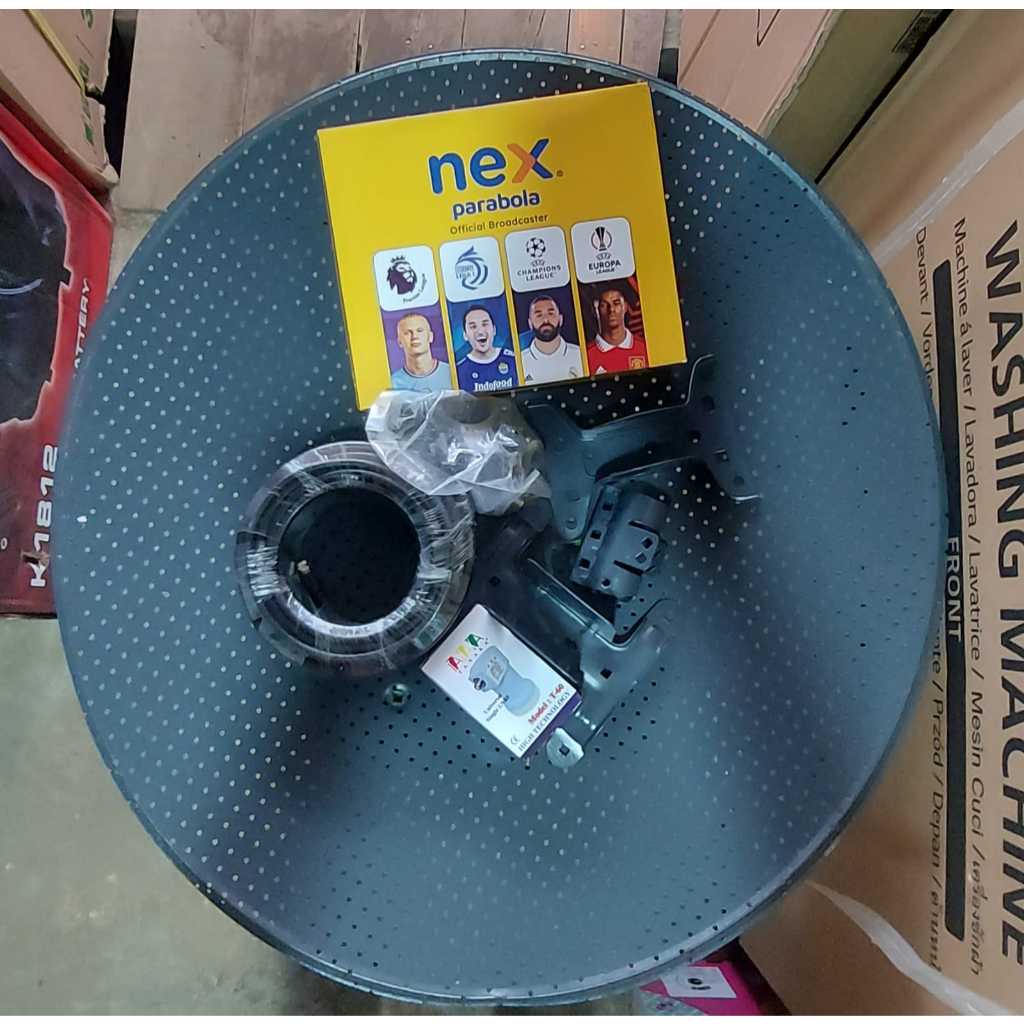 Jual Set Parabola Mini Tanaka Bisa Dengan Mesin Receiver Parabola Nex ...