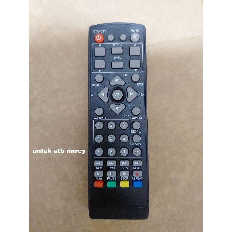 Jual Remot Stb Rinrei / remote STB RinRei stb super hd komodo | Shopee ...