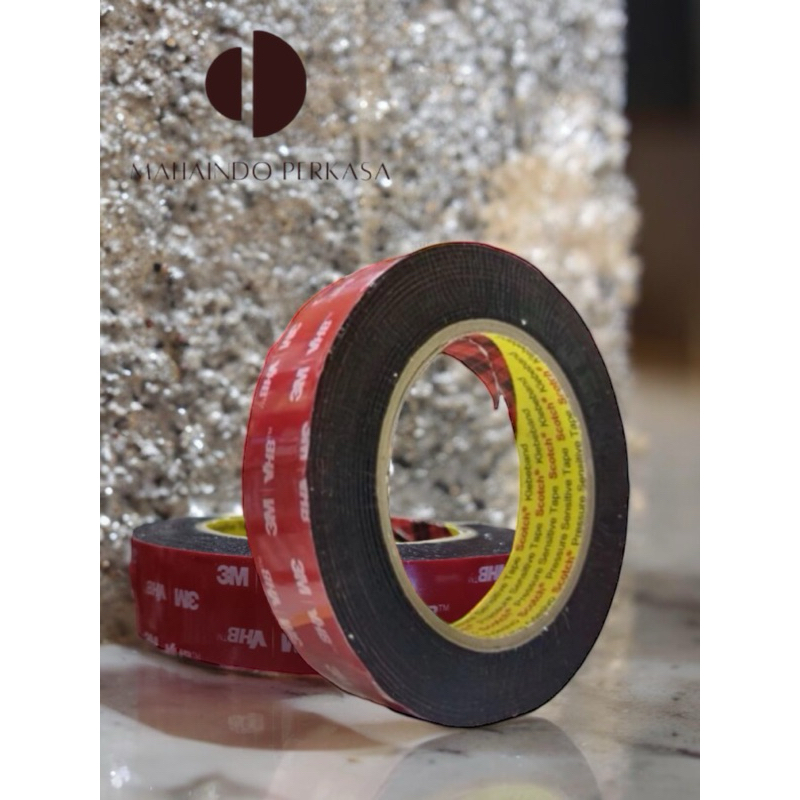 Jual Double Tape 3M VHB 5952 Black Original USA Super Kuat 4.5m Lem 3M ...