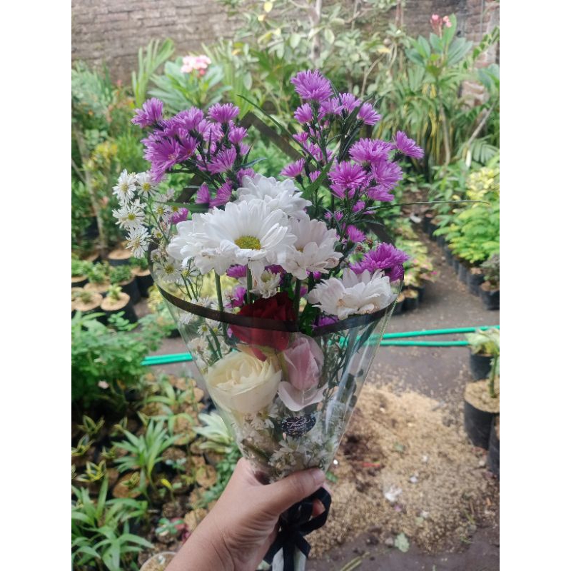 Jual fresh flower bunga asli segar buket asli | Shopee Indonesia