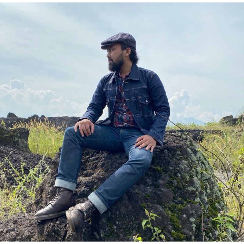 Jual SIMISSTY DENIM. jaket denim Trucker TYPE 1. Type 2 . raw denim ...