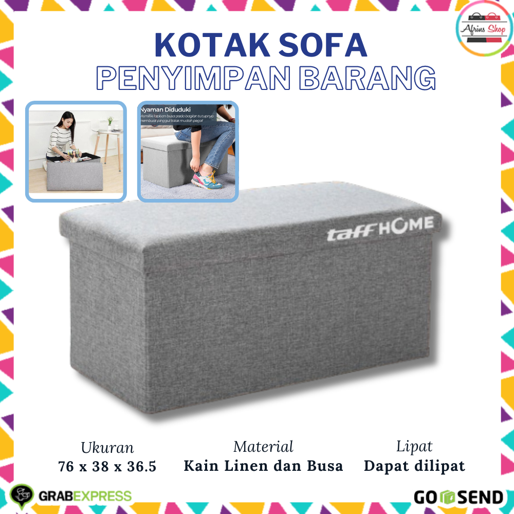 Jual Kotak Penyimpanan Barang Sofa Penyimpan Barang Storage Box ...