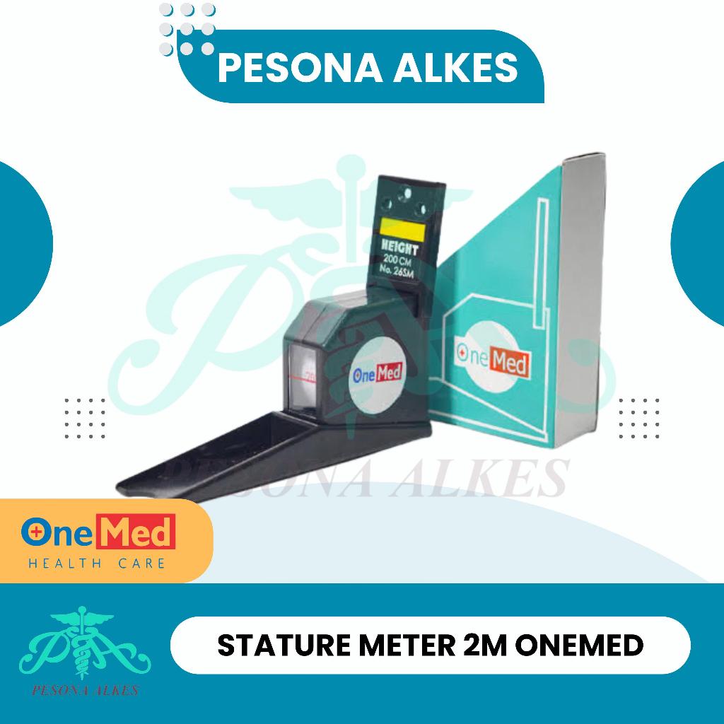 Jual Stature Meter Onemed 2meter Pengukur Tinggi Badan | Shopee Indonesia