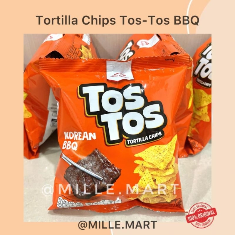 Jual [Per pcs] TOSTOS TORTILLA CHIPS RASA KOREAN BBQ SNACK DUA KELINCI ...