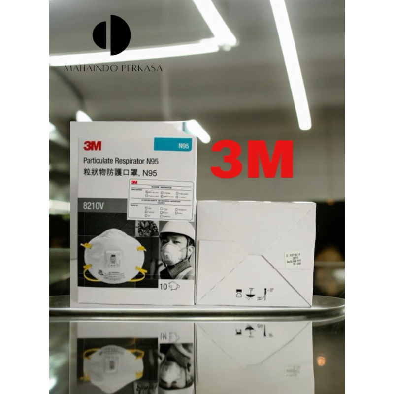 Jual 3M 8210v Particulate Respirator N95 Original 1 Box | Shopee Indonesia