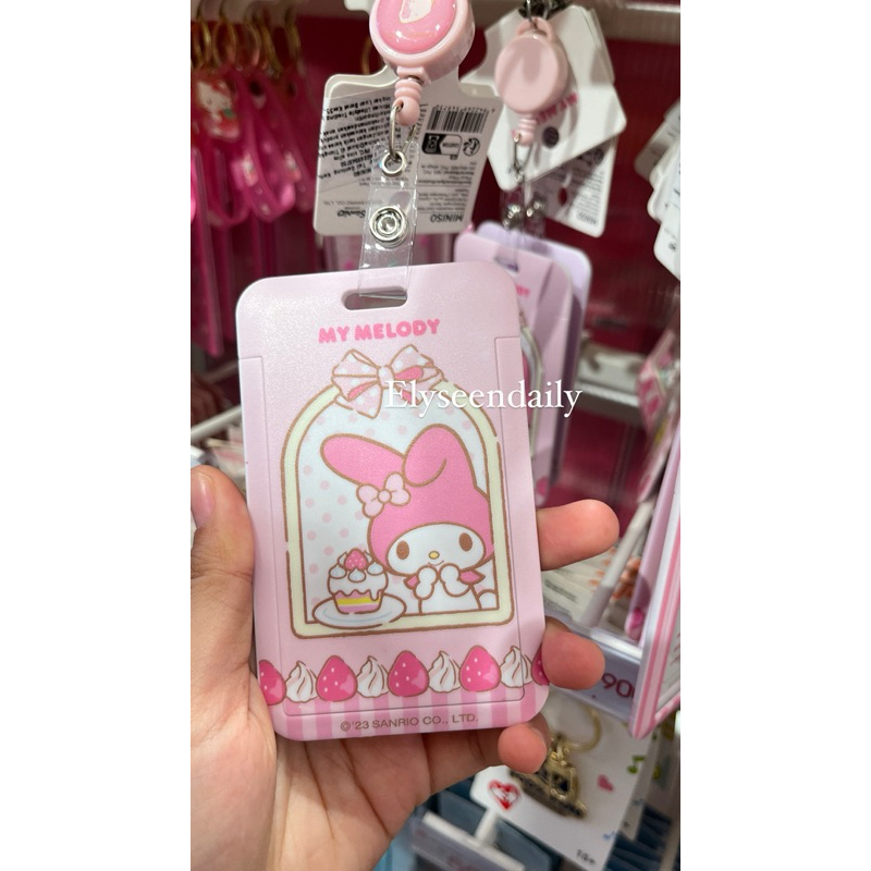 Jual MINISO characters id card holder karakter sanrio disney | Shopee ...