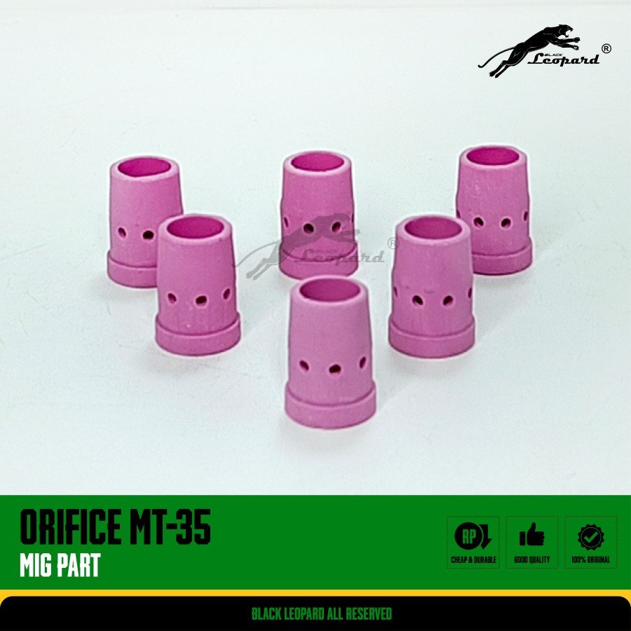 Jual Keramik Gas Diffuser 350 A / Ceramic Gas Diffuser Orifice MIG CO2 ...