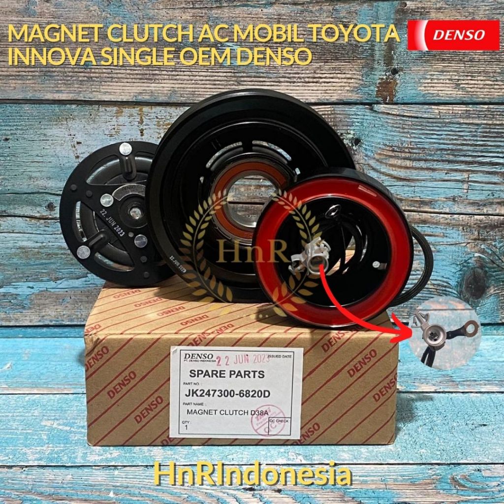 Jual Magnet Clutch AC Mobil Toyota Innova Single OEM DENSO PREMIUM ...