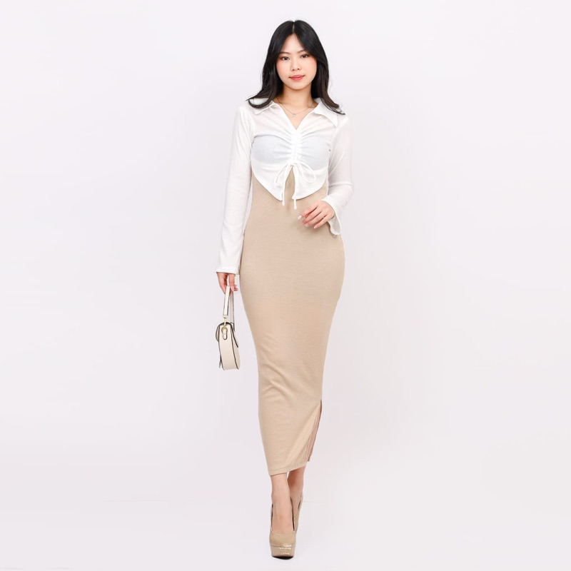 Jual FAYANNA ROPE COMBI DRESS | Shopee Indonesia