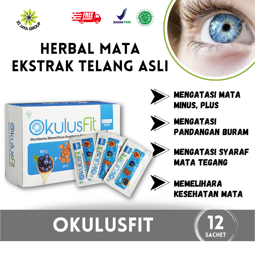 Jual OKULUS FIT OBAT MATA MINUS / OBAT MATA PLUS / OBAT MATA BURAM ...