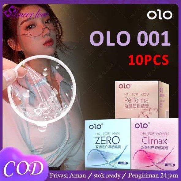 Jual Condom Dotted Olo 0.01 Original Kondon Gerigii Super Tipis Kondom Latex 1 Box Isi 10 Pcs ...