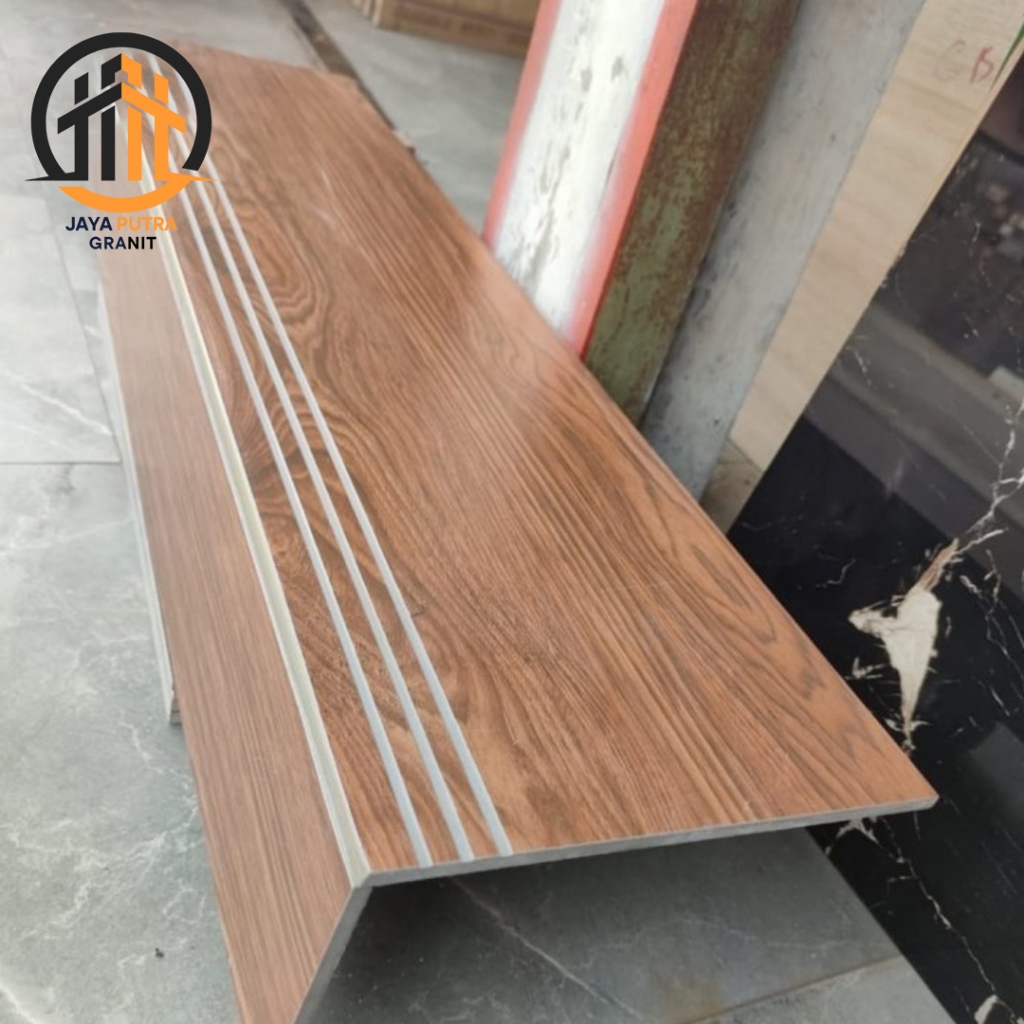 Jual Keramik Granit Tangga 30x100 20x100 Granite Motif Kayu Request ...