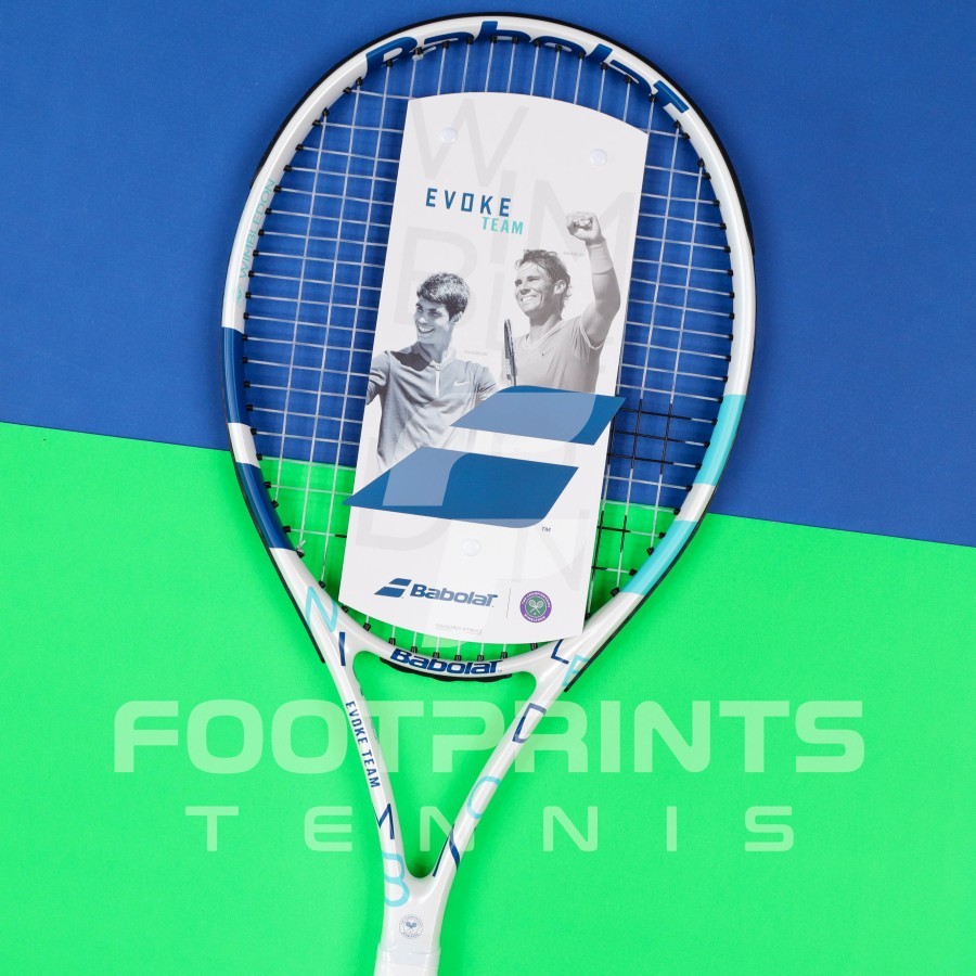 Jual Raket Tenis Babolat Evoke Team Wimbledon 102 Tennis Racket 270 gr ...