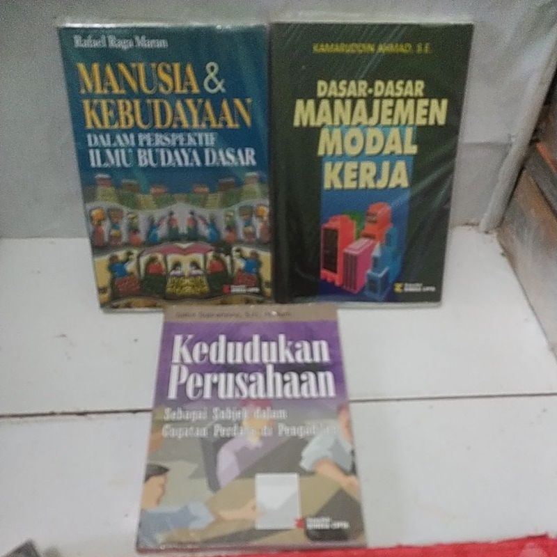 Jual Dasar dasar manajemen modal kerja. Kedudukan perusahaan. Manusia ...