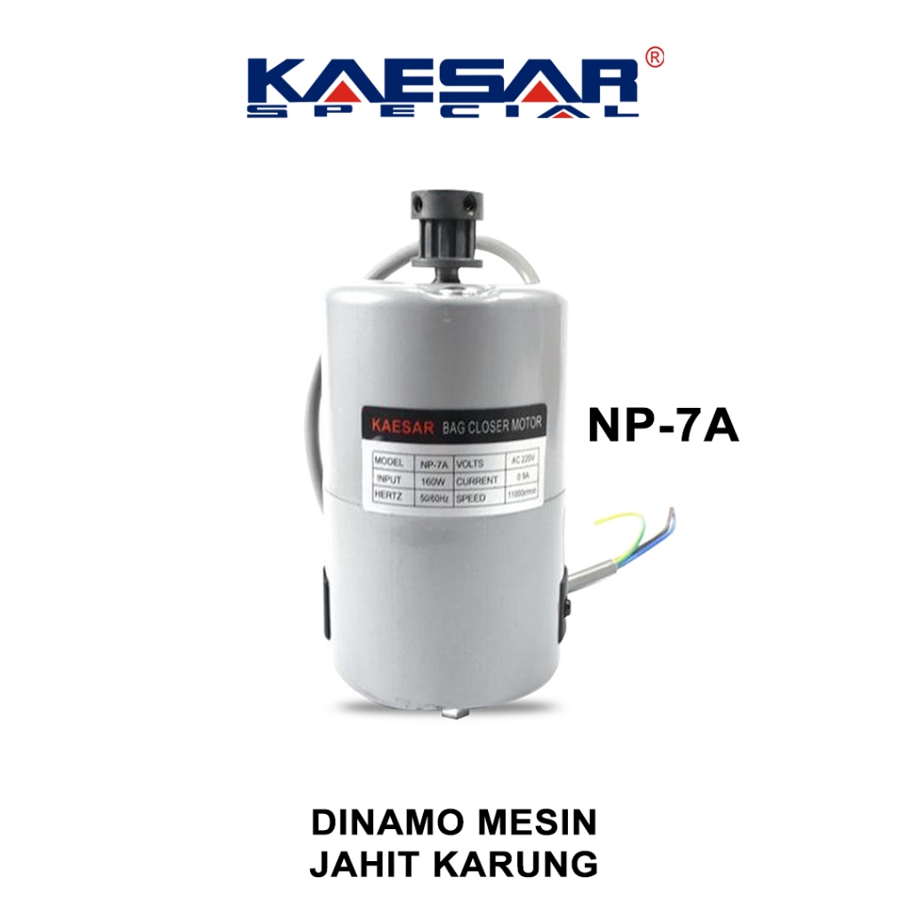 Jual Dinamo Mesin Jahit Karung Kaesar NP7A - Kaesar Portable Bag Closer ...