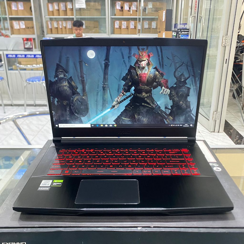 Jual MSI GF63 Thin 10SCSR Core i5-10200H 8GB 512GB GTX 1650 4GB (2nd ...