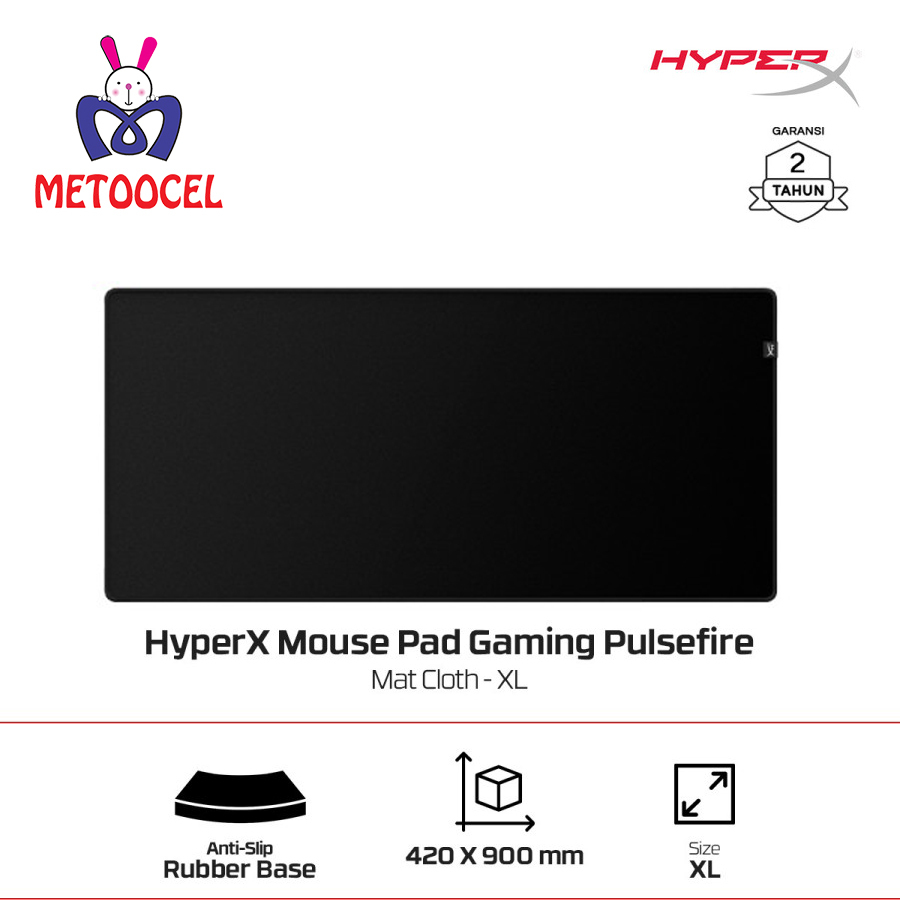 Jual HyperX Mouse Pad Gaming Pulsefire Mat Cloth - XL | Shopee Indonesia