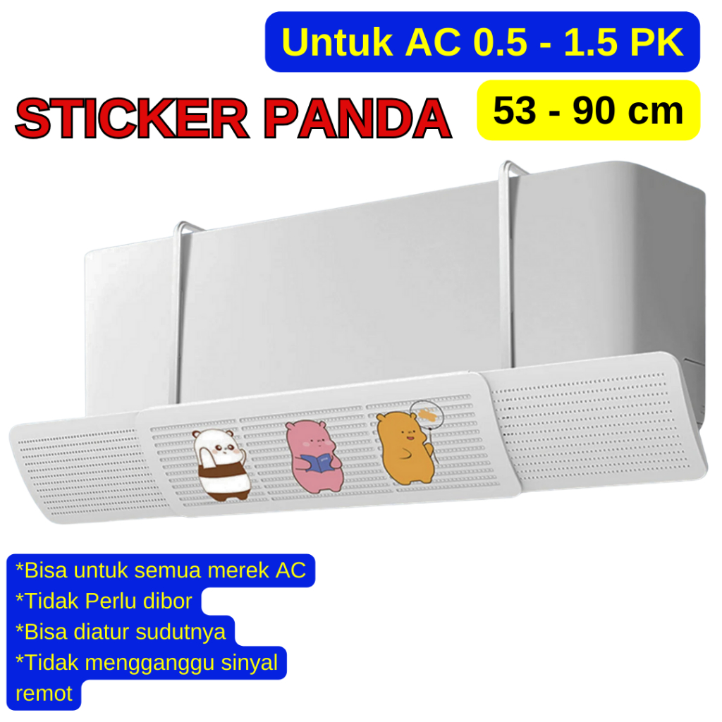 Jual Talang AC Reflektor Penutup penahan hembusan Angin air Screen ...