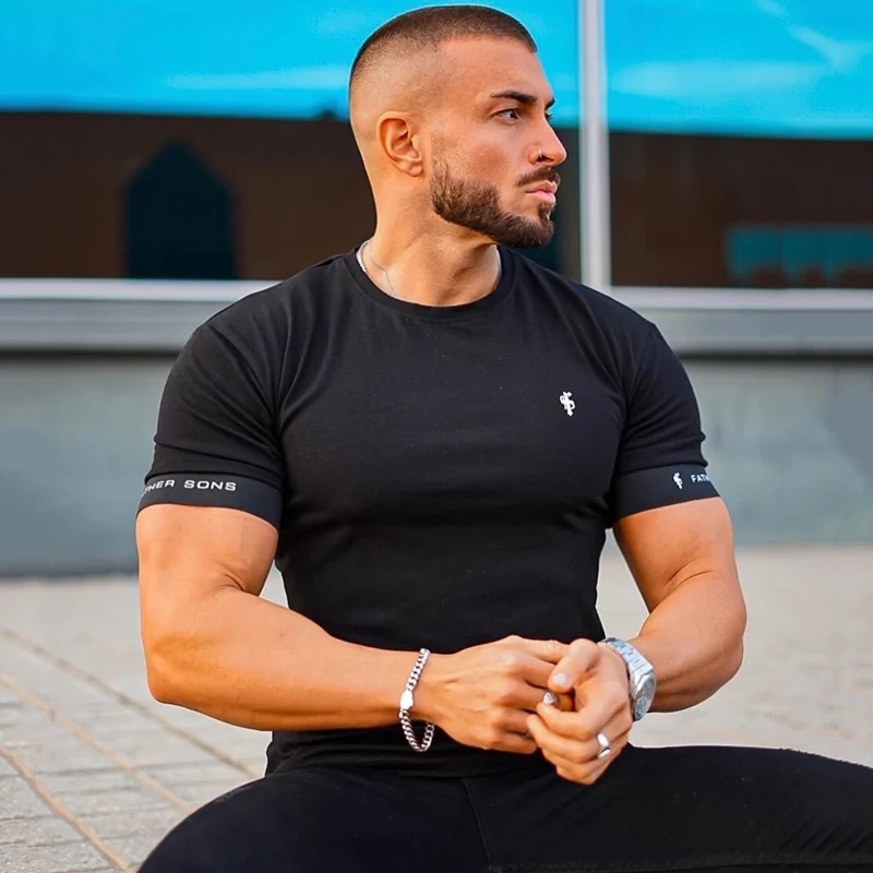 Jual KAOS FATHER SON KEREN FITNESS SPORT WEAR GYM MUSCLEFIT | Shopee ...