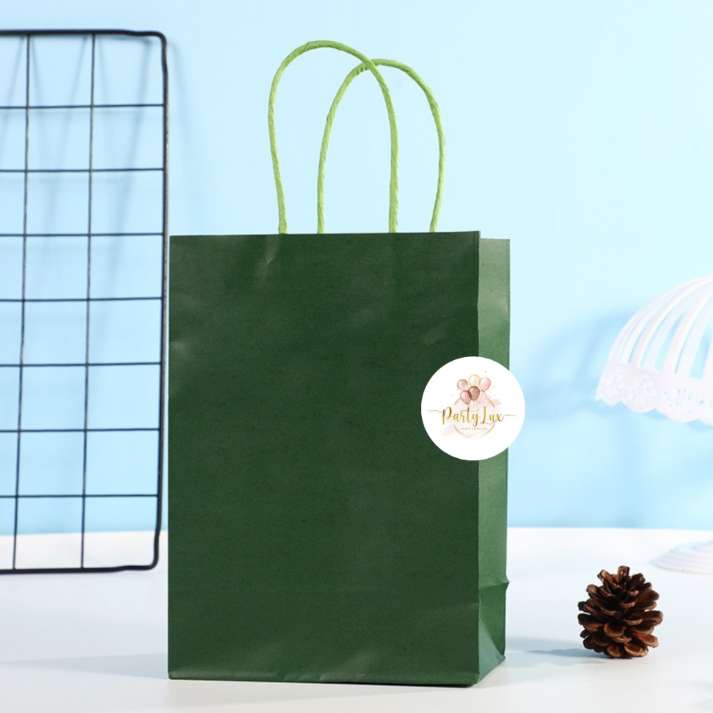 Jual 12pcs Paper Bag Kado Polos / Paperbag Tas Goodie Bag | Shopee ...